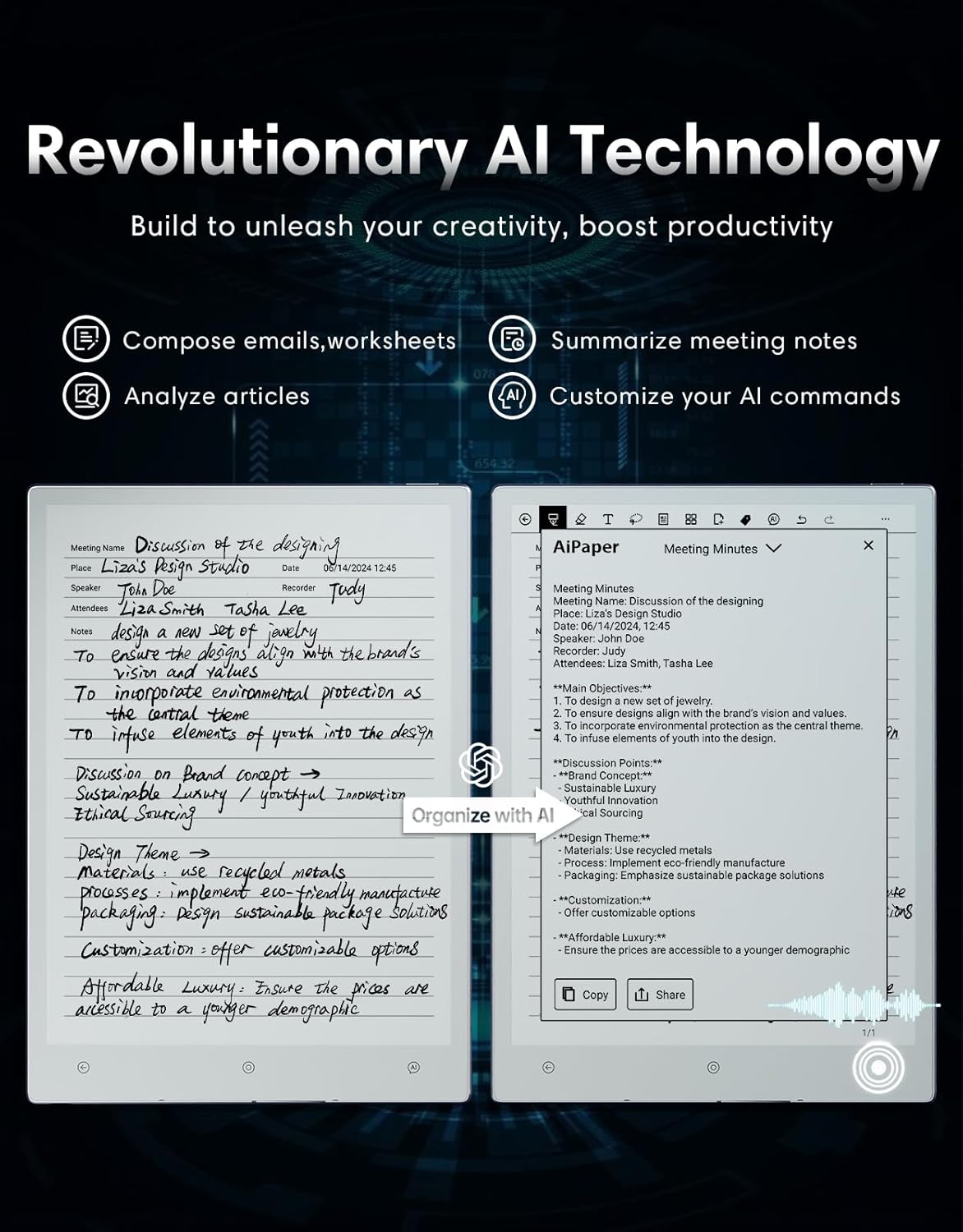 AiPaper Carta 1300 AI E Ink Tablet Review